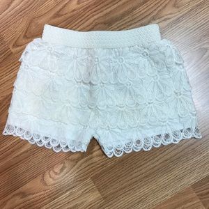 Lapis | Bottoms | Lace Tiered Shorts | Poshmark